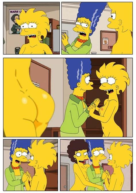 Marge And Lisa Simpsons Go Lesbian XXXComics Org