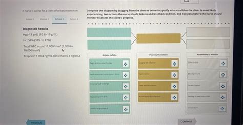 Solved A Nurse Is Caring For A Client Who Is Postoperative