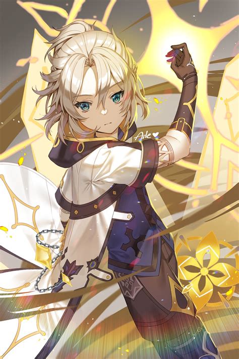 Albedo Genshin Impact Image By Aile Pixiv Zerochan Anime Image Board