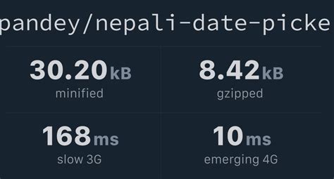 Anuz Pandeynepali Date Picker Bundlephobia