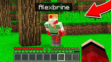 We Found Alexbrine In Minecraft Pocket Edition Youtube