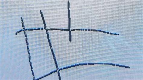 Canvas Draw Line In LV IMG CF 1BIT Mode The Line Is Not Continue