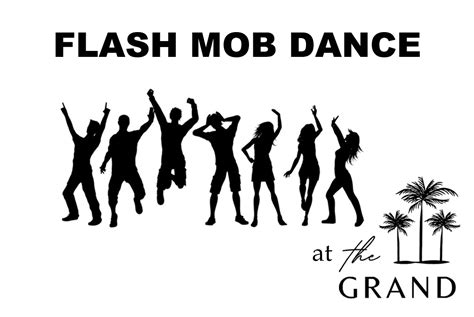 Flash Mob Dancers At The Grand The Grand Lgbtq Interest Group