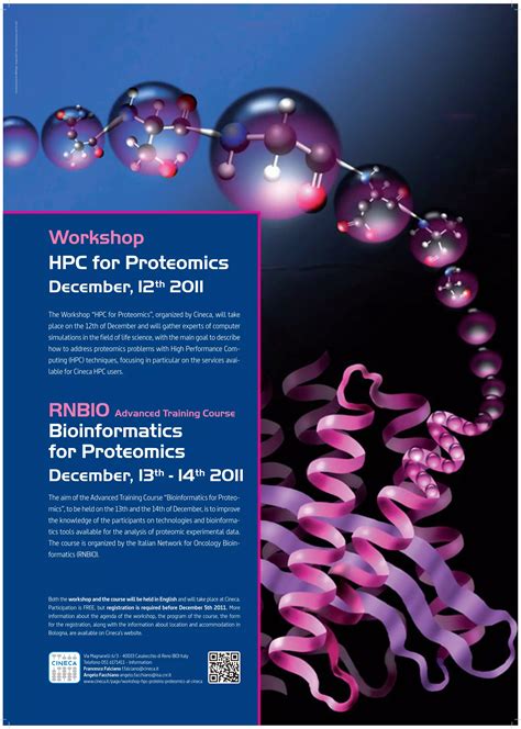 Workshop Hpc 4proteomics And Course Bioinformatics For Proteomics Pdf Biological Sciences