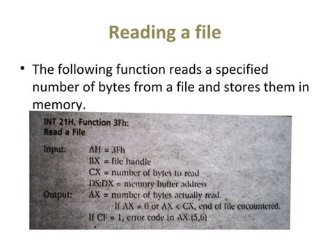 Assembly Language Programming Basics Ppt