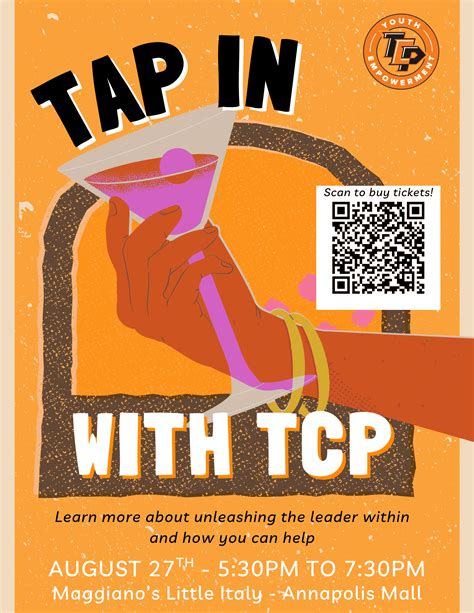Tap In With TCP A Happy Hour With Purpose