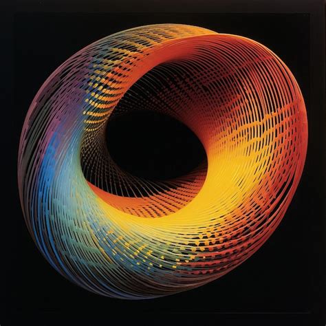 premium ai image linear abstract shapes and with the transformation