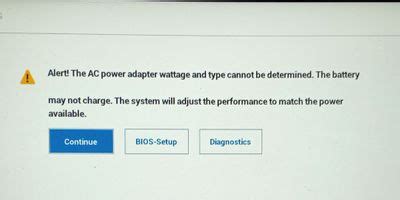 Ac Power Adapter Wattage And Type Cannot Be Determined DELL Technologies