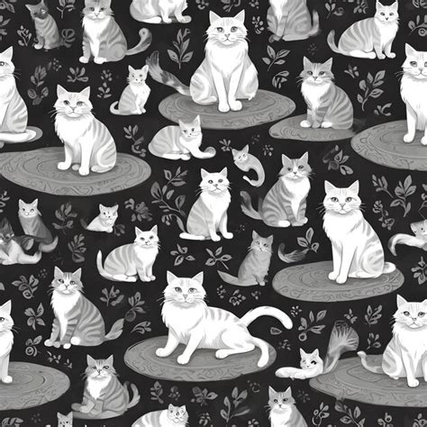 Cat Pattern Ideas Images Free Download On Freepik