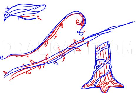 How To Draw Vines Drawing Step By Step By Dawn DragoArt
