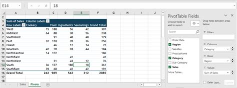 Chapter 18 Pivot Tables Ms Excel Bootcamp