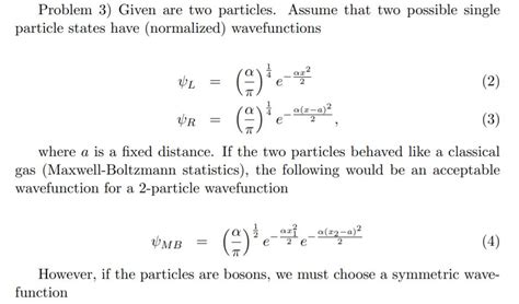 Solved Problem Given Are Two Particles Assume That Two Chegg
