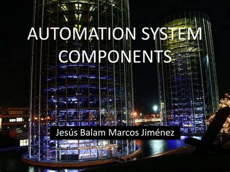 Automation System Componentspptx