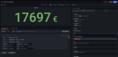K Symbol Instead Of Thousand Stat Panel Grafana Labs Community Forums
