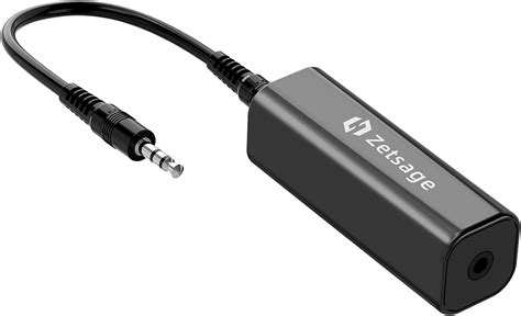 Ground Loop Noise Isolator For Car Audio Home Stereo System With 3 5mm Mpow