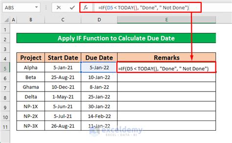 How To Calculate Due Date With Formula In Excel 7 Ways Exceldemy