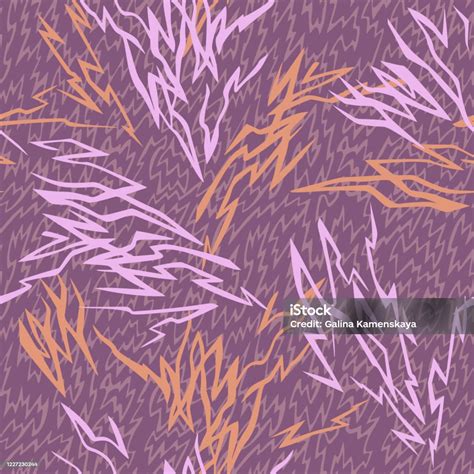 기하학적 매끄러운 패턴 선 배경입니다 간단한 추상 장식품입니다 깨진 선 지그재그 모양 섬유 직물 벽지 및 모든 표면에 대한 패션 디자인 0명에 대한 스톡 벡터 아트 및 기타