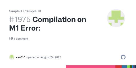 Compilation On M1 Error Issue 1975 SimpleITK SimpleITK GitHub