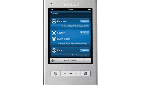 Sonos® Controller Cr200 Touchscreen Controller For The Sonos Music System At Crutchfield
