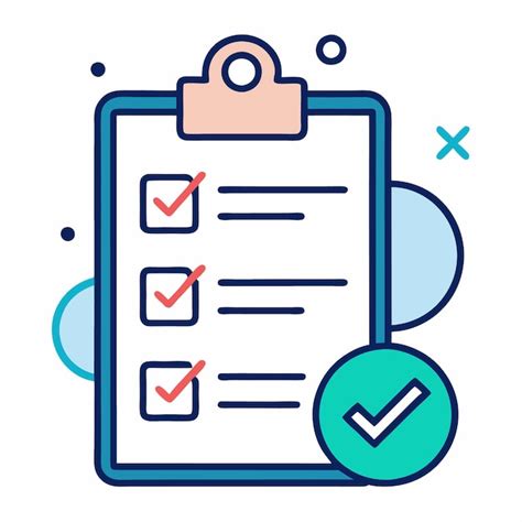 Clipboard With Checklist Three Completed Items And A Checkmark Icon Premium Ai Generated Vector