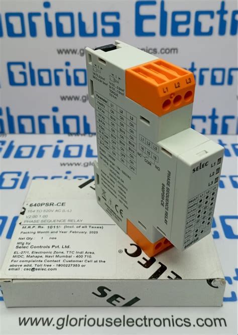 640psr Ce Line Monitoring Relays 640psr V Ce Line Monitoring Relays Selec At Best Price In Mumbai