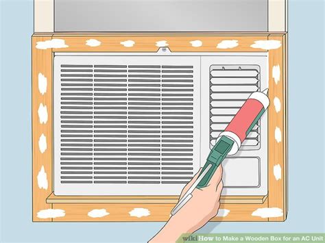 How To Make A Wooden Box For An Ac Unit With Pictures Wikihow