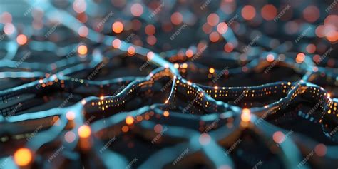Premium Photo Visualizing A Neural Network Chatbot Ai Using 3d