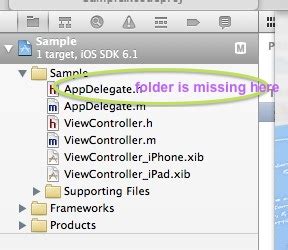 Iphone SCM SVN Issue With Added Folders Stack Overflow