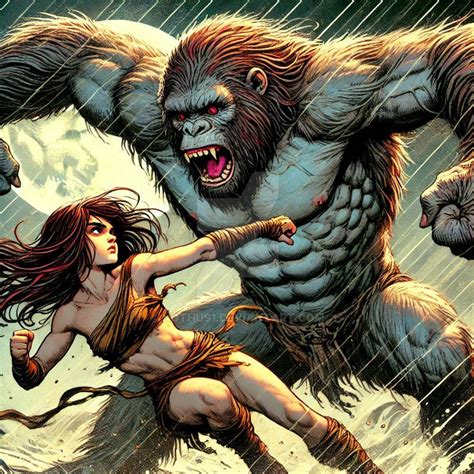 Jungle Girl Vs Carnivorous Apes 316 By Nothus1 On Deviantart