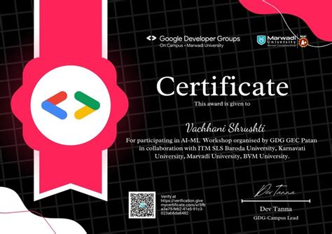 Shrushti Vachhani On Linkedin Aiml Certification Aiworkshop