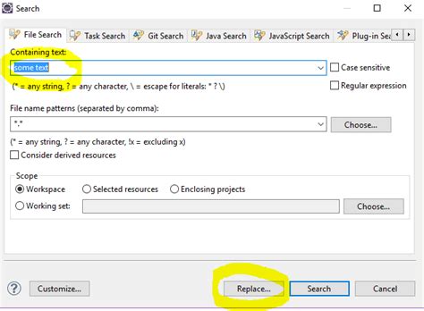 Imroze Mohammed Blog Replace String In All Files In Eclipse
