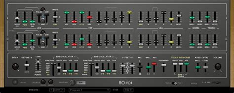 80 Vox Retro Synth Vst Plugin Inspired By Yamaha Cs 80
