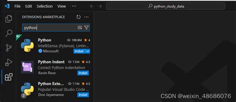 Vscode安装以及运行pythonvscode如何安装python包 Csdn博客