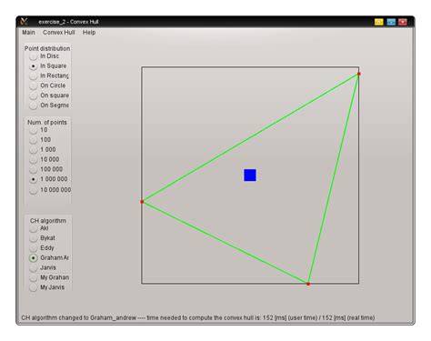 Computational Geometry Input For Jarvis Algorithm So That Is Faster Than Grahams Convex Hull