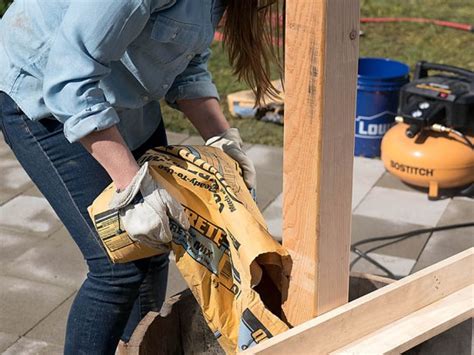 How To Make Planter Posts For String Lights HGTV