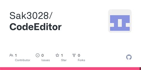 Github Sak Codeeditor
