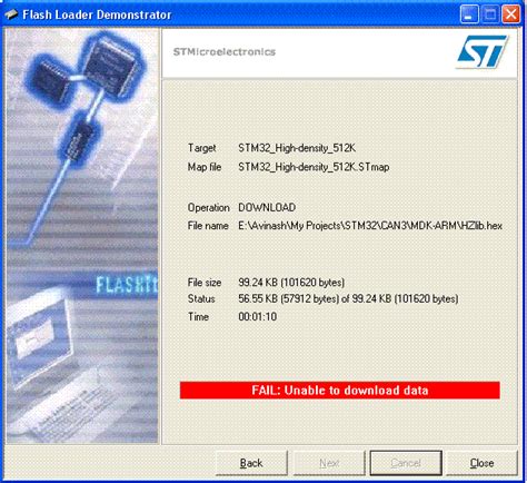 Stm32f103 Series Bootloader Pc Software Stmicroelectronics Community
