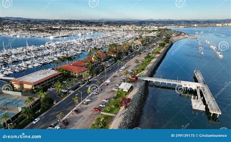 Shelter Island At San Diego In California United States Stock Image