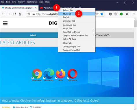 How To Mute A Tab In Chrome Firefox Microsoft Edge And Opera How To Mute A Tab In Chrome Firefox Microsoft Edge And Opera