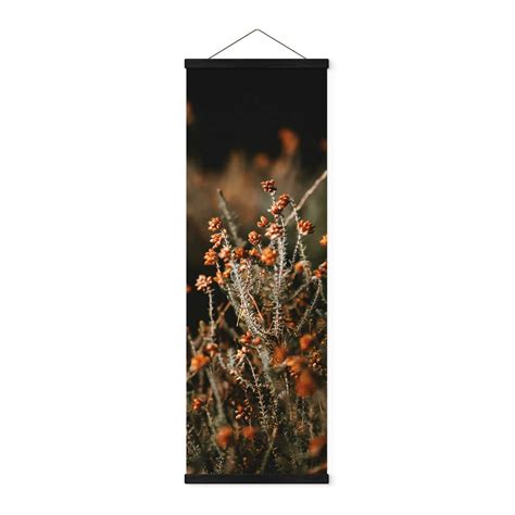 Textile Poster Annie Autumn Flowers Wall Art Com