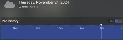 Weather Ui Erroneous Time Stamp Error Weather And Live Weather