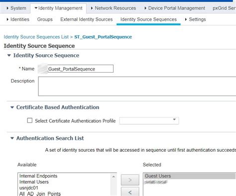 Solved Use Specific Ad Group To Authenticate Users At The Guest Portal