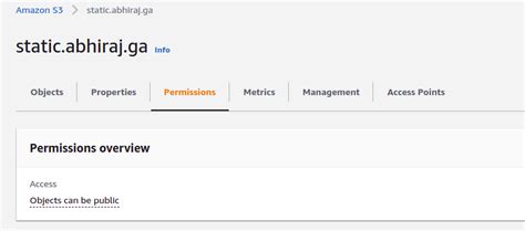 github abhirajparthan hosting static website on aws s3 how to host a