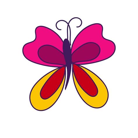 Premium Vector Vector Colorful Butterflies Set Vector