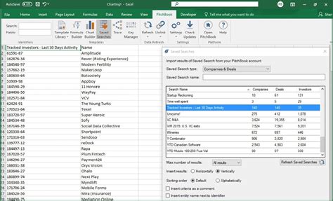 pitchbook excel plugin build better comps and models pitchbook