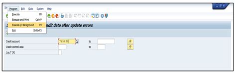 How To Remove Negative Entries From Customer Credi SAP Community