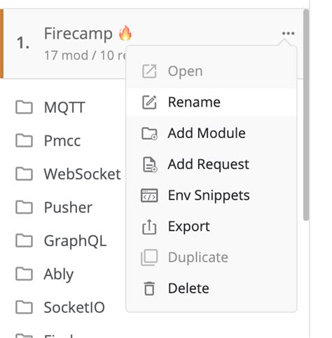 [feature request] able to export and import firecamp collections