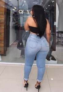Curvy Ripped Jeans Slim Thick Jeans Tightest Jeans In Atlanta Big Ass