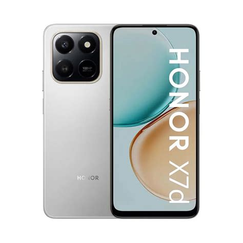 Buy Honor X7d 4g 8gb 256gb Meteor Silver Ooredoo Qatar