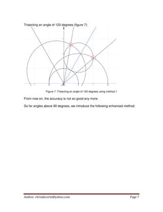 Approximating The Trisection Of An Angle PDF